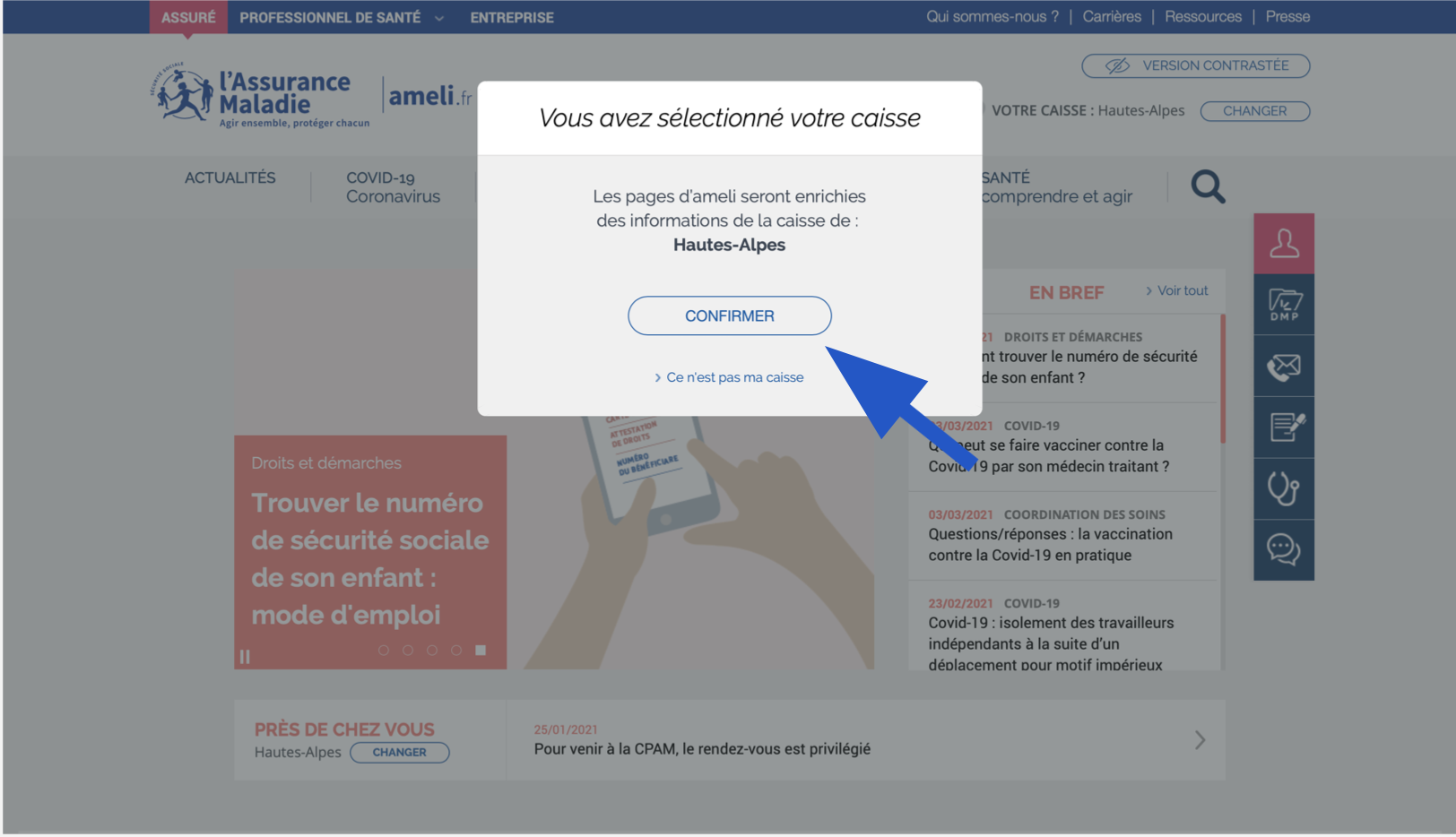 Créer un compte Ameli | Les Bases du numérique d’intérêt général